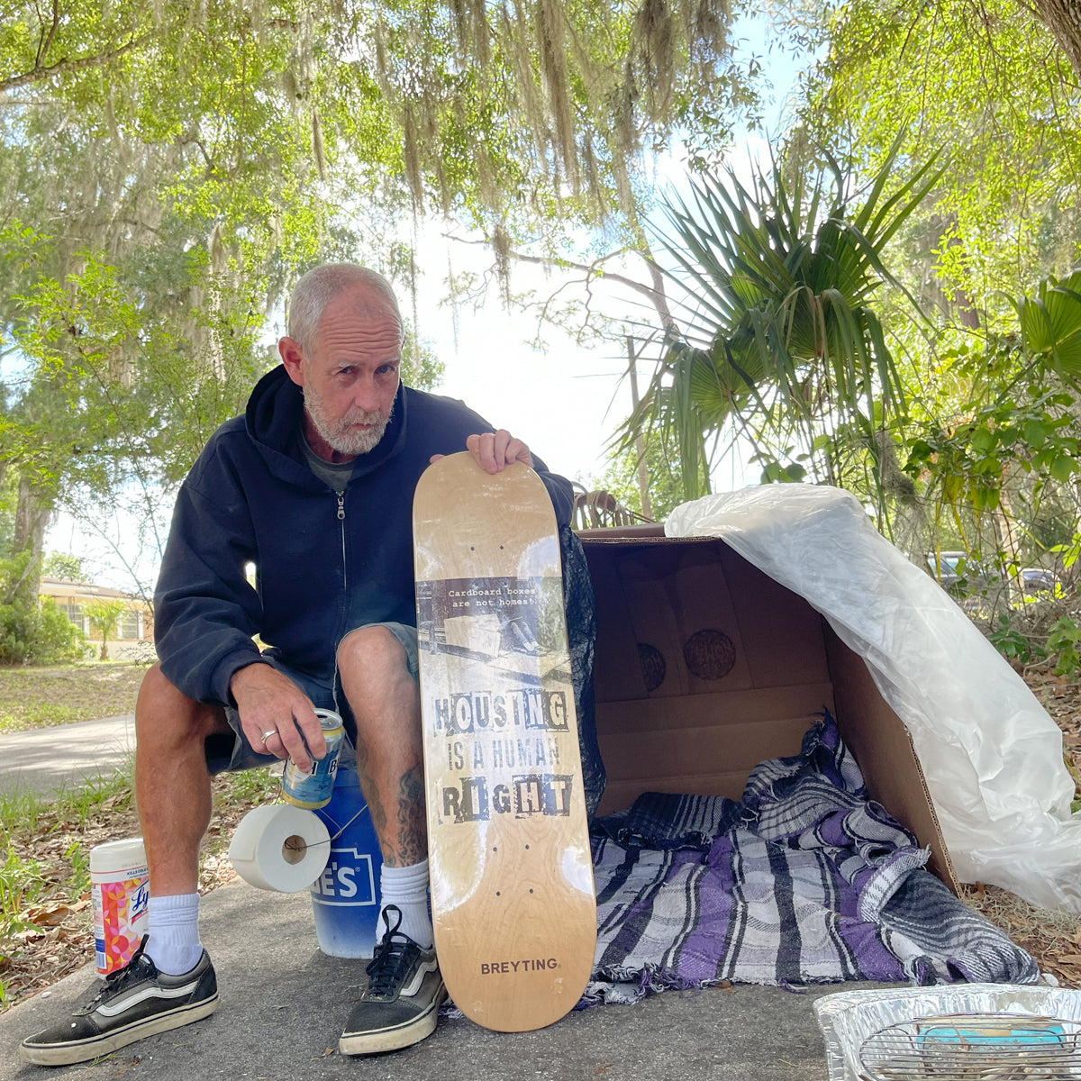 SKATEBOARDERS X HOMELESS – Breyting